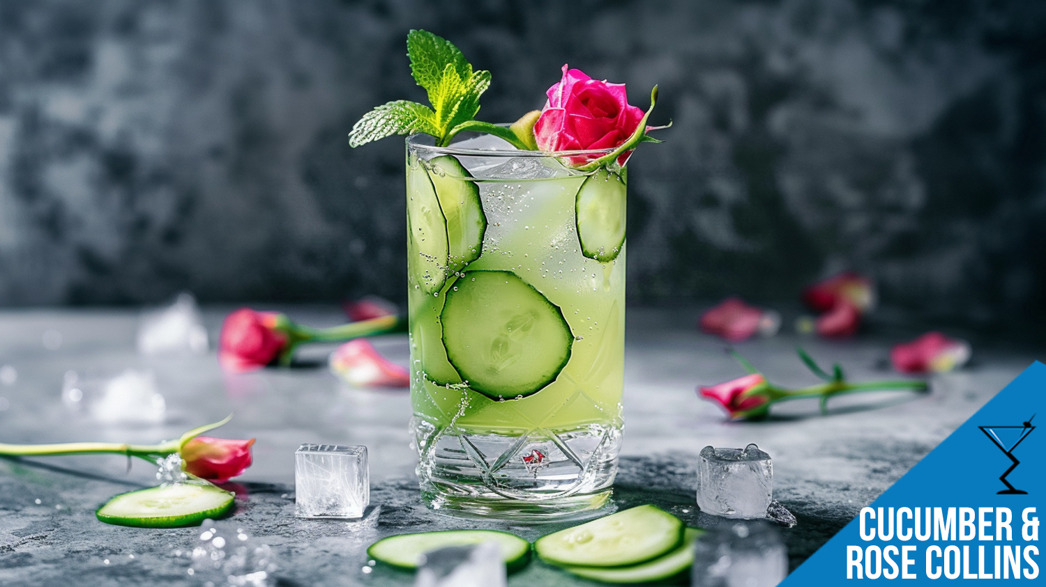 Cucumber & Rose Collins – Food & Drink Recipes