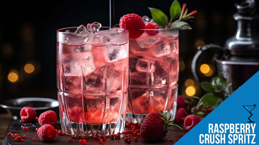 Raspberry Crush Spritz – Food & Drink Recipes