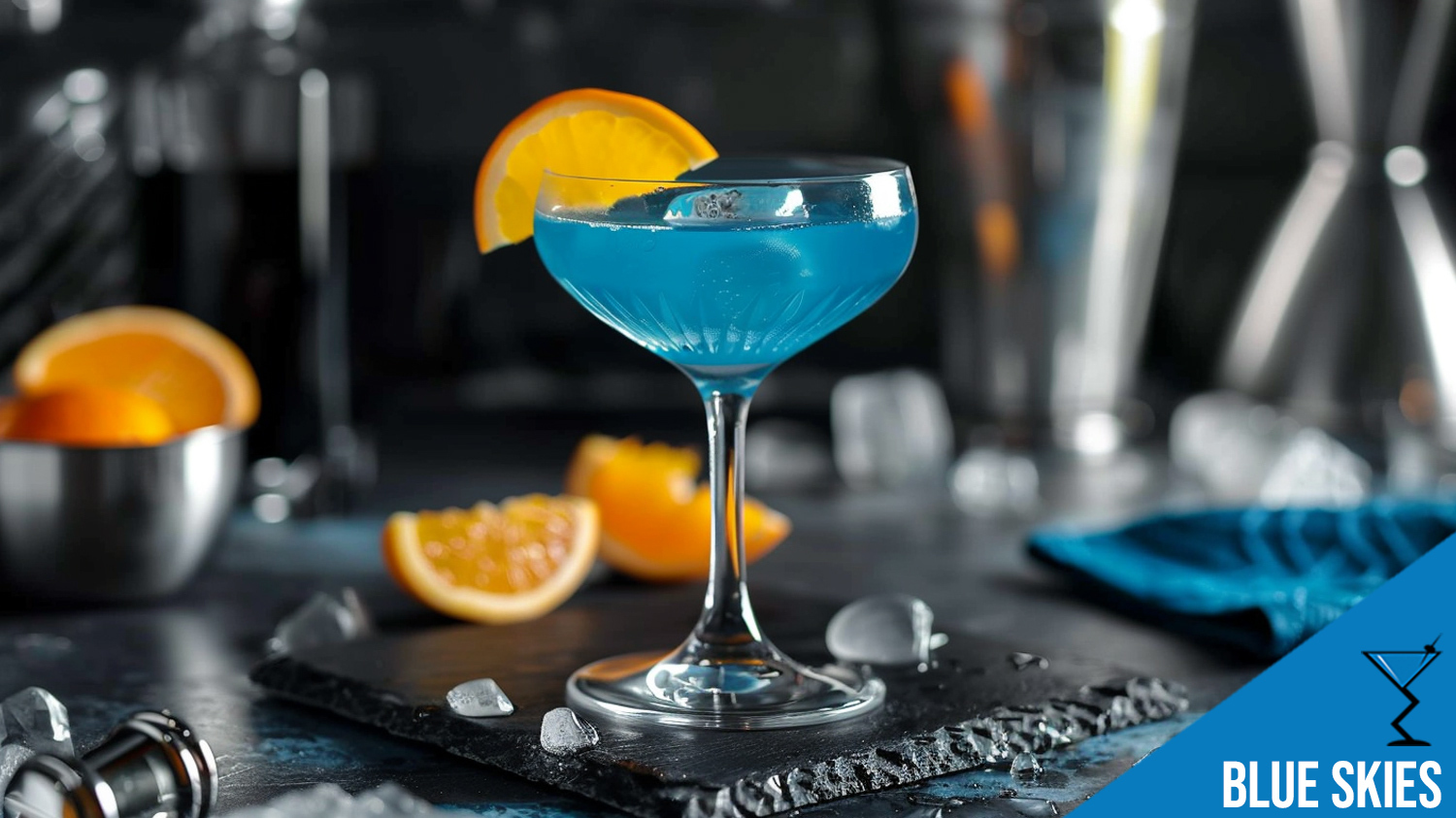 Blue Skies Cocktail – Food & Drink Recipes