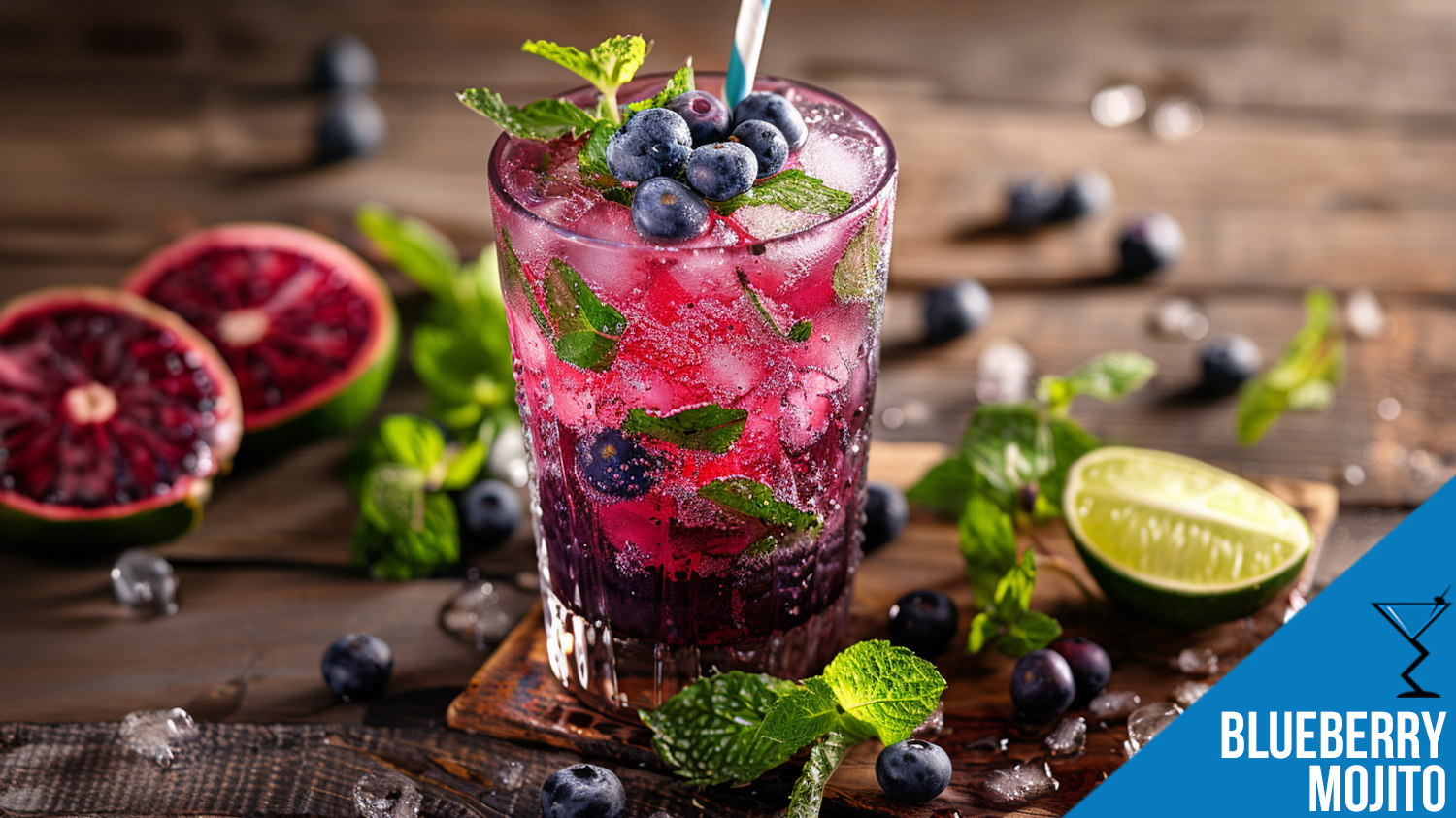 Blueberry Mojito – Food & Drink Recipes