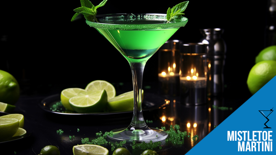 Mistletoe Martini Cocktail – Food & Drink Recipes